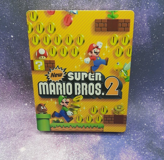 RARE NINTENDO NEW Super Mario Bros 2 3ds SteelBook W/ Game CIB Steel ...