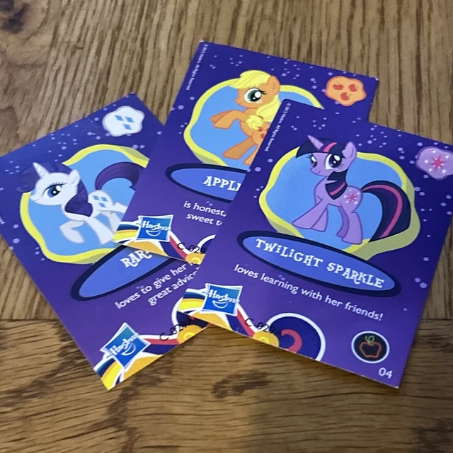MY LITTLE PONY Rarity Applejack Twilight blind bag friendship magic ...