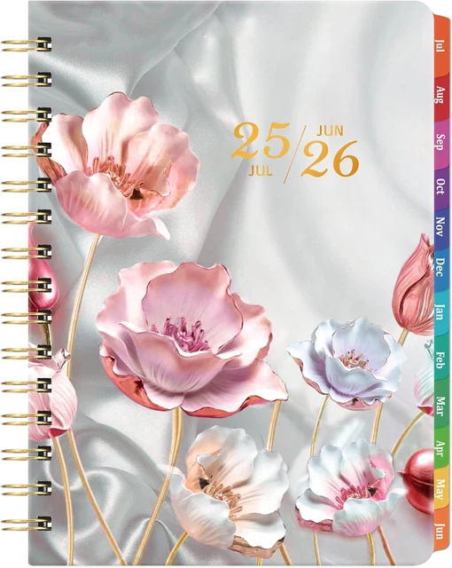 PLANNER 2025-2026 - Academic Planner 2025-2026 with Tabs, Jul. 2025 ...