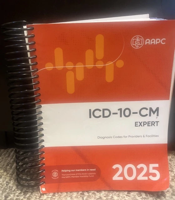 ICD-10-CM EXPERT DIAGNOSIS Codes For Providers 2025 Spiral Bound by ...
