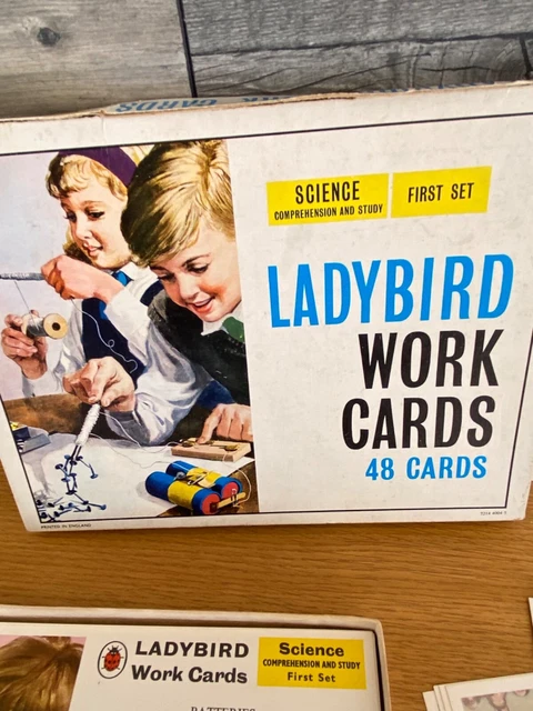 LADYBIRD - WORK Cards /Science - Full Set 48 Cards - Vintage, 1960's £ ...