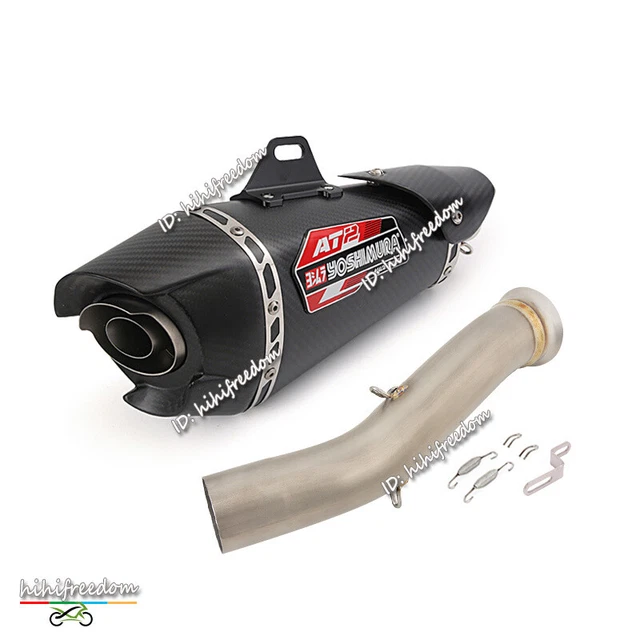 FOR CFMOTO NK800 800NK Titanium Exhaust System Mid Link Pipe Carbon ...