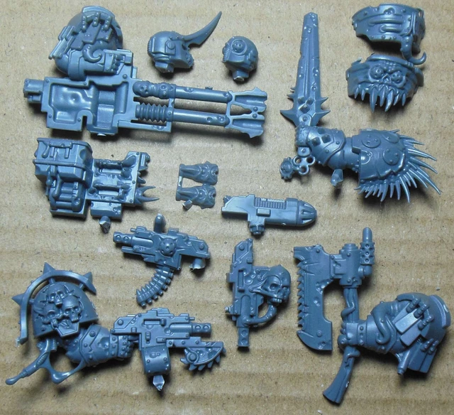 40K DEATH GUARD Blightlord Terminator Chaos Flail of Corruption Single ...