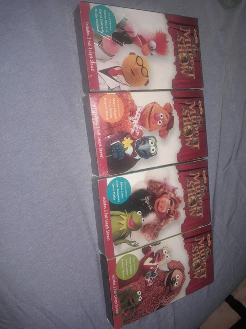 TIME LIFE THE Best Of Muppet Show Vhs 4 Tape Lot 90s 80s 70s Vtg TV ...