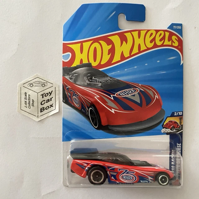 2026 HOT WHEELS #77 - Supercharged (Red #2 Drag Racers - Long Card) A80 ...