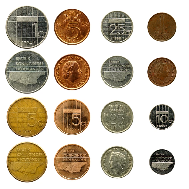 DUTCH COIN COLLECTORS Collection | Historic 8-Coin Set 🇳🇱 $9.99 - PicClick