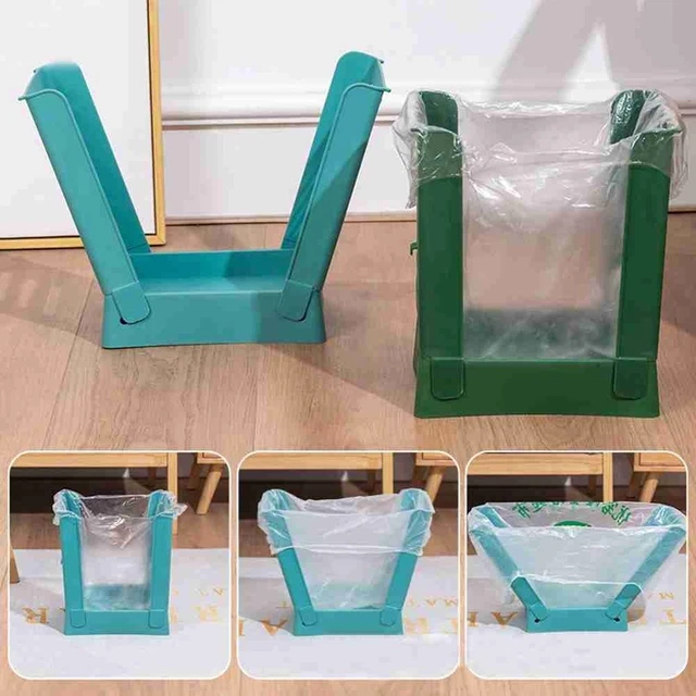 FIXATION GARBAGE BAG Expand Folding Trash Trash Bucket Trash Can Waste ...