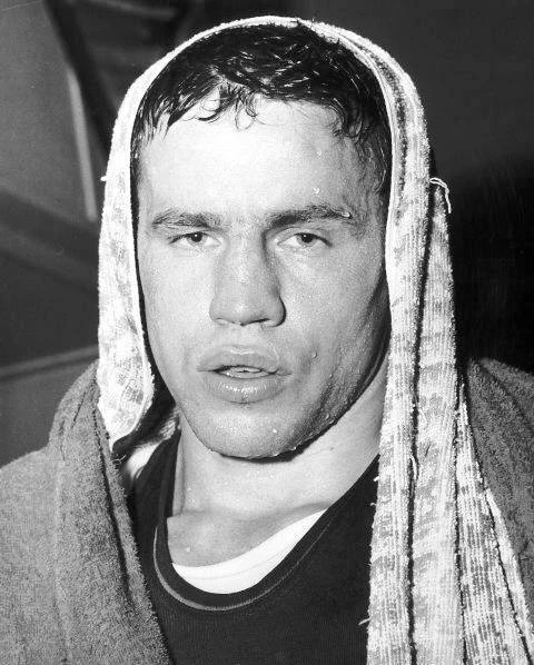 ENGLISH BOXER TERRY Downes and Sugar Ray Robinson in London 1962 OLD ...