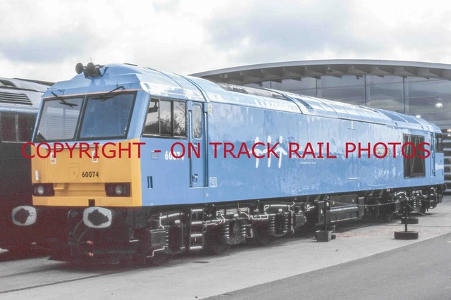 UK RAILWAY PHOTOGRAPH Of Class 60 60074. Rm60-751 £1.70 - PicClick UK