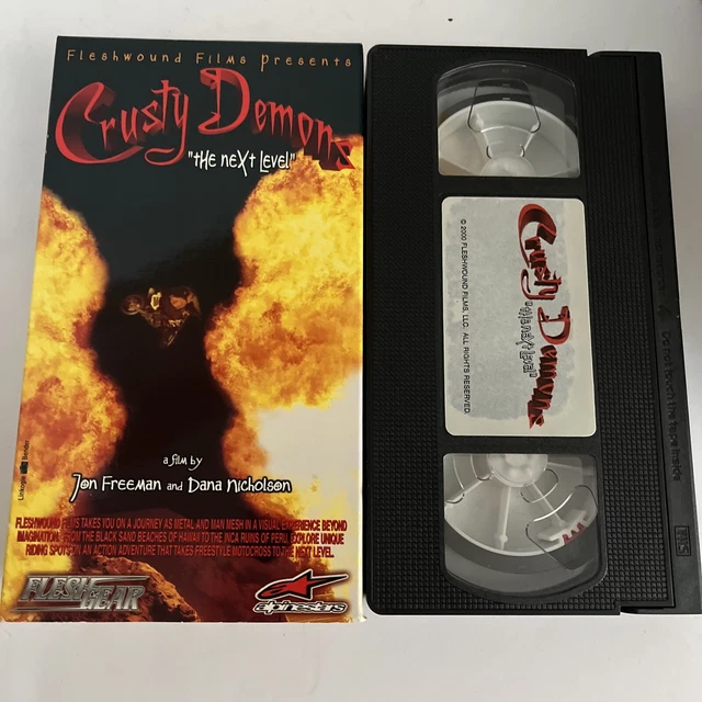 CRUSTY DEMONS THE Next Level Volume 6 VHS. Vintage Motor Bike Stunts £ ...