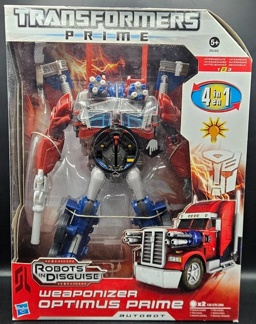 TRANSFORMERS PRIME WEAPONIZER Optimus Prime MISB Neu EUR 124,95 ...