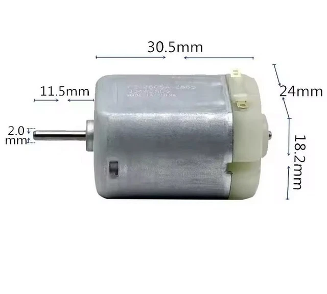 MABUCHI MOTOR FC-280SA-2865 Mini 280 DC Motor 3-5-6-9 Volt 23500 RPM £ ...
