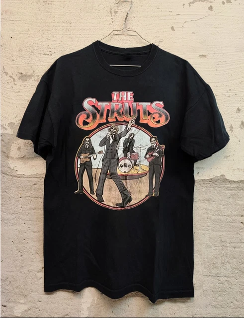 THE STRUTS BAND REMEMBER THE NAME Tour Unisex Short Tee Cotton Shirt ...