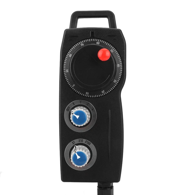 4-AXIS ELECTRONIC HANDWHEEL Handheld Controller 100PPR Pulse Encoder CNC $108.56 - PicClick AU