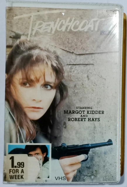 1983 TRENCHCOAT VHS Movie Disney Home Video Tape Clamshell Case Ex ...