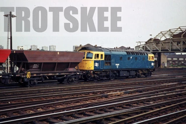 35MM SLIDE BR British Railways Diesel Loco Class 33 33002 Clapham ...
