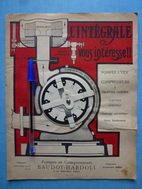 CATALOGUE BAUDOT HARDOLL pompes & compresseurs avec système circulaire ...