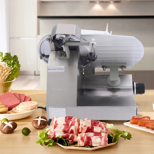 COMMERCIAL KITCHEN ELECTRIC Meat Cutter Slicer Flesh Shredding Cutting ...