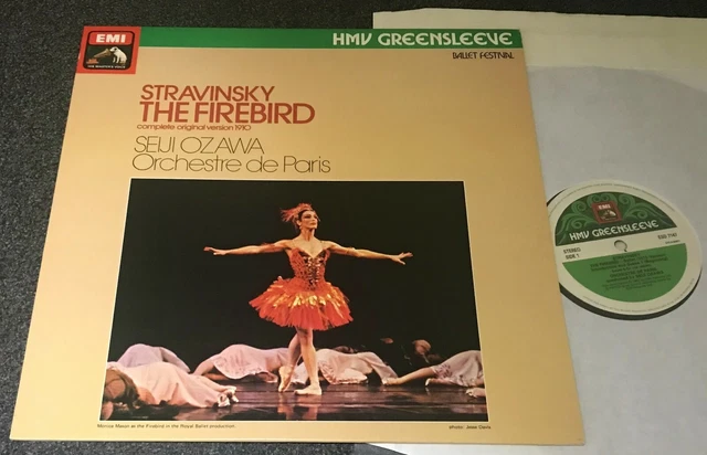 STRAVINSKY-THE FIREBIRD (COMPLETE 1910 Vers.) Uk Emi 1982 Vinyl Lp-Ozawa (Ex+/M) £11.99 ...