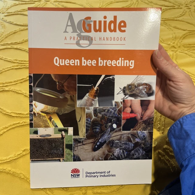 AG GUIDE QUEEN Bee Breeding NSW DPI a Practical Handbook * bees book ...