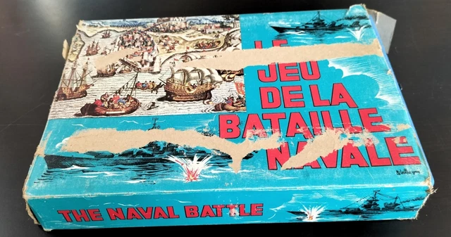 ANCIEN JEU DE société LE JEU DE LA BATAILLE NAVALE - Vintage - Années ...