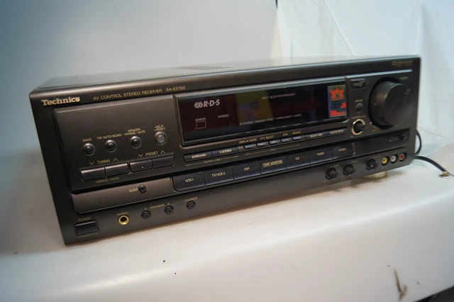 TECHNICS SA-EX700 AV-RECEIVER Dolby Pro Logic Surround, 2 difetti EUR ...