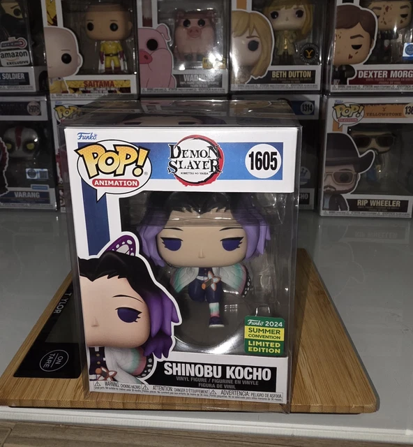 FUNKO POP! DEMON Slayer: Kimetsu No Yaiba Shinobu Kocho SDCC 2024 ...