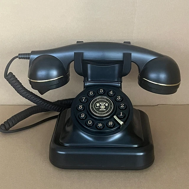 OLD FASHIONED LANDLINE Phones with Ringer Control Redial Dial Button ...