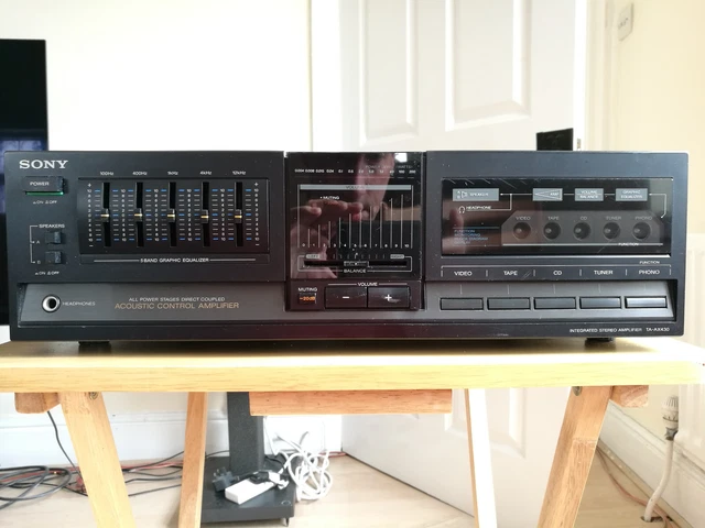 SONY TA-AX430 2X100 W Amplificatore trasformatore toroidale ...