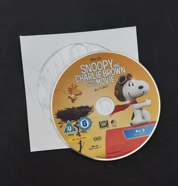 SNOOPY AND CHARLIE Brown The Peanuts Movie Blu-Ray (DISC ONLY) £2.19 ...