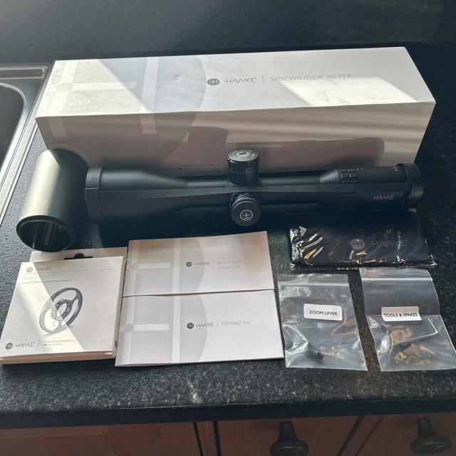 HAWKE SIDEWINDER 30 FFP 4x16x50 HALF MIL £470.00 - PicClick UK