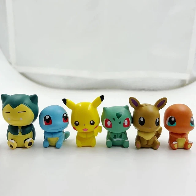 6 POKEMON FIGURES Set Bundle Battle Monster Anime Figurines Toys Gift £ ...