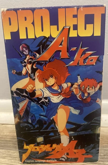 PROJECT A-KO (VHS, 1986) Japanese Anime U.S. Manga Corp £19.36 ...