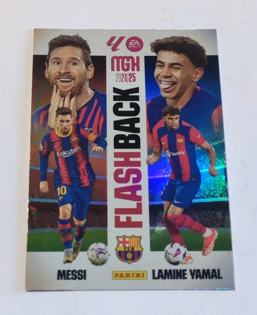 PANINI MGK 2024-25 - Flashback Messi Yamal LL EUR 27,49 - PicClick DE
