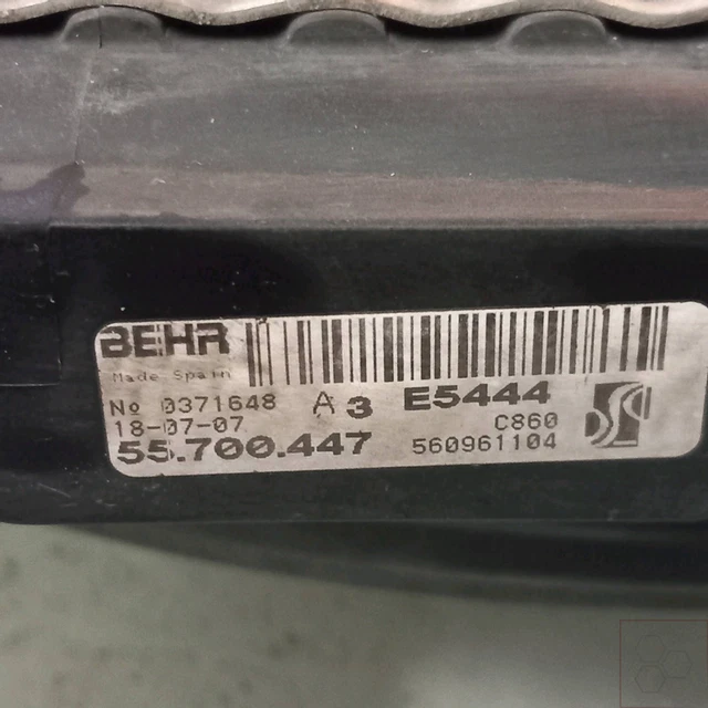 RADIATEUR DE CHAUFFAGE pour FIAT PUNTO VAN (51) 1.4 8V S&S 4p.ti Ber ...