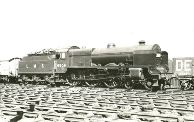 RAILWAY PHOTO LMS Patriot Class No 5509 later THE DERBYSHIRE YEOMANRY £ ...