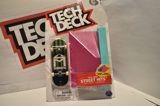 TECH DECK SK8MAFIA Pyramid Ledge Obstacle & Fingerboard New Factory ...