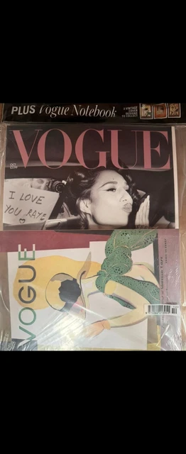 VOGUE UK MAGAZINE Oct 2025 RAYE finds her light + Vintage Cover Vogue ...