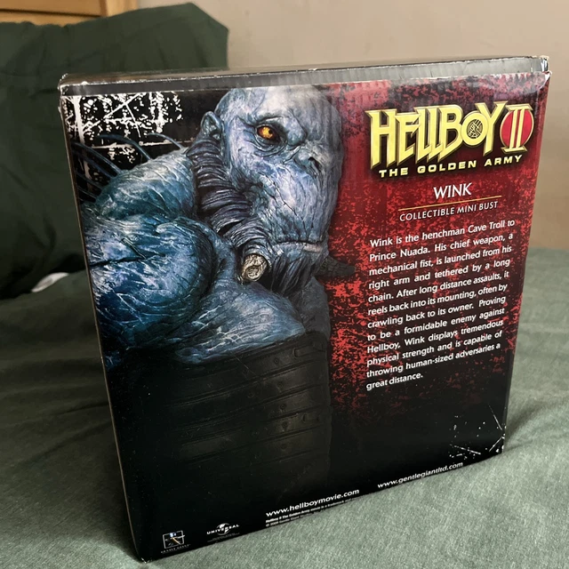 HELLBOY 2 THE Golden Army - WINK Collectible Mini Bust Gentle Giant ...