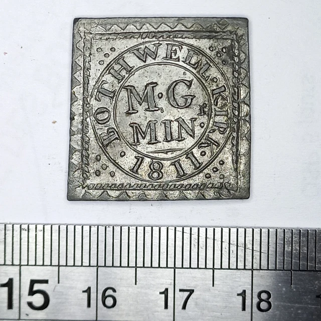 COMMUNION TOKEN – Bothwell Kirk, Scotland 🇬🇧 – 1811 – REF0569A £39.89 ...