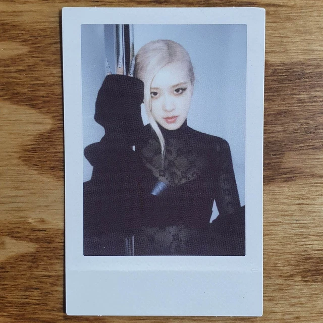 ROSE OFFICIAL INSTANT Film BlackPink 2nd Album Born Pink Box Set Ver. $9.34 - PicClick AU