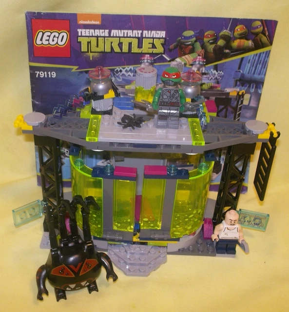LEGO TEENAGE MUTANT Ninja Turtles Mutation Chamber Unleashed 79119 £45. ...