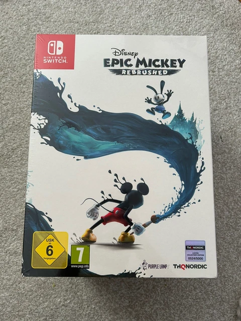 DISNEY EPIC MICKEY: Rebrushed Collector's Edition - Nintendo Switch £ ...
