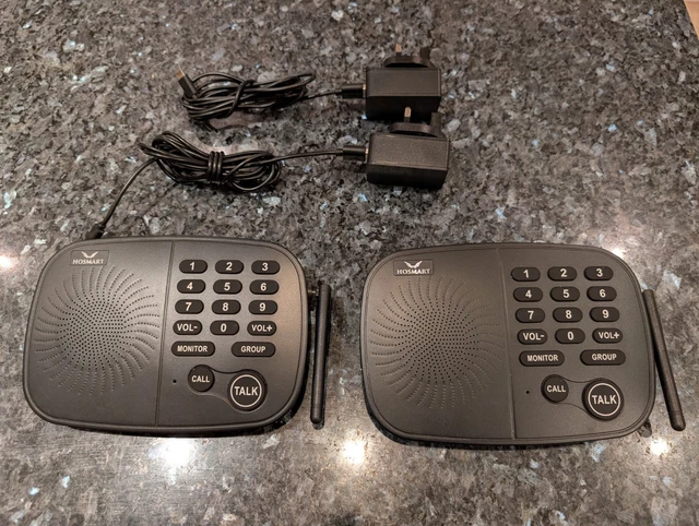 HOSMART HY-810 10 Channel Wireless Intercom System £9.71 - PicClick UK