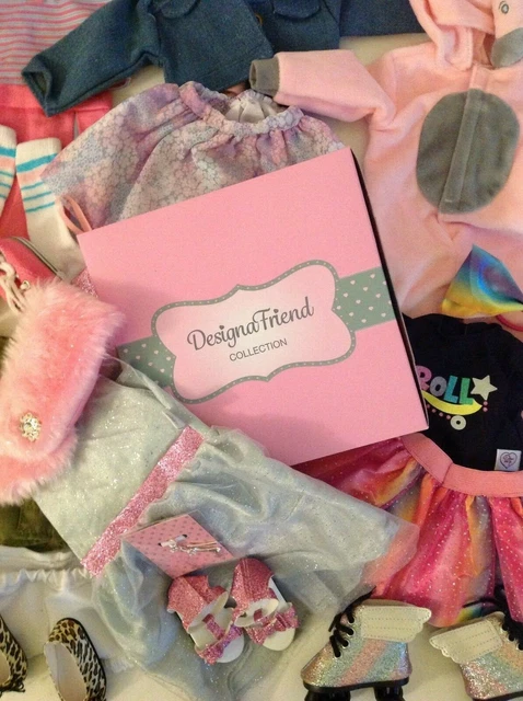 DESIGN A FRIEND Dolls Clothes Outfits For 18" Chad Valley Designafriend ...