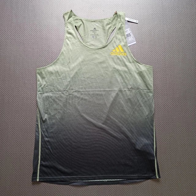 ADIDAS PRO ELITE Singlet M Team Green Edition track and Field Running ...
