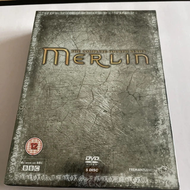MERLIN COMPLETE SERIES 4 DVD 4th Season Brand New Sealed UK R2 £12.36 ...