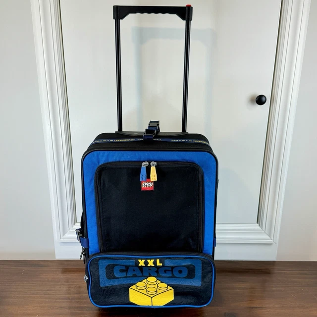 LEGO ROLLING SUITCASE XXL Cargo System Collectors Travel Bag Vtg Rare ...