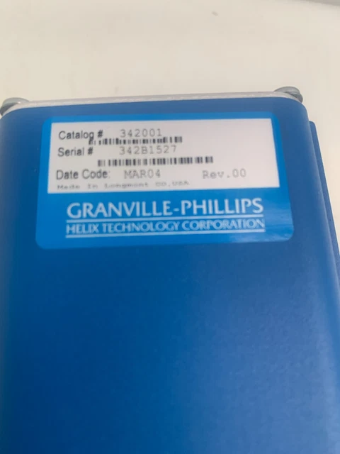 GRANVILLE PHILLIPS Mini Ion Gauge 342001 $82.67 - PicClick CA