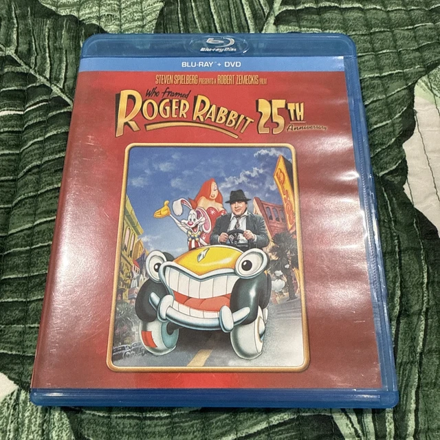WHO FRAMED ROGER Rabbit (25th Anniversary Edition) (Blu-Ray & DVD) $7. ...
